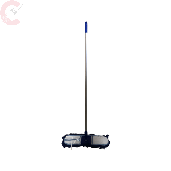 Acrylic Dust Control Mop 60 cm with Stick (Blue) | CognitionUAE.com