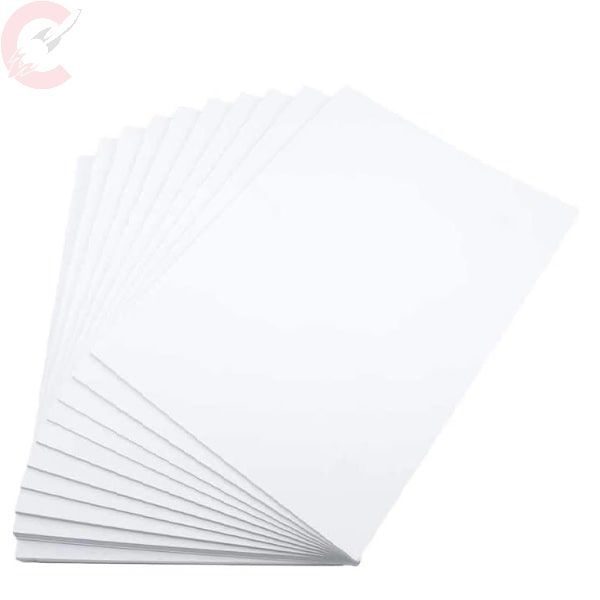 Bristol Paper 180 gsm, A4 Size, 100 Sheets-pack, White