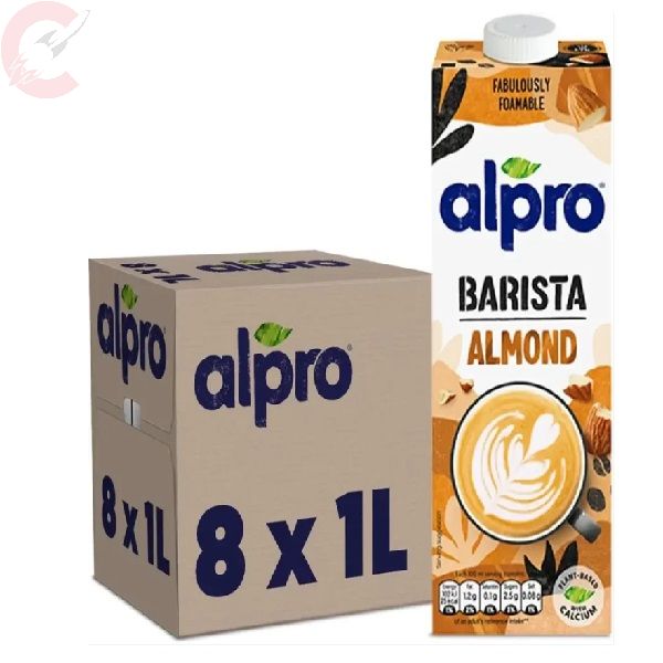 Alpro Barista Almond Milk 1 Liter ( Case of 8 packs)