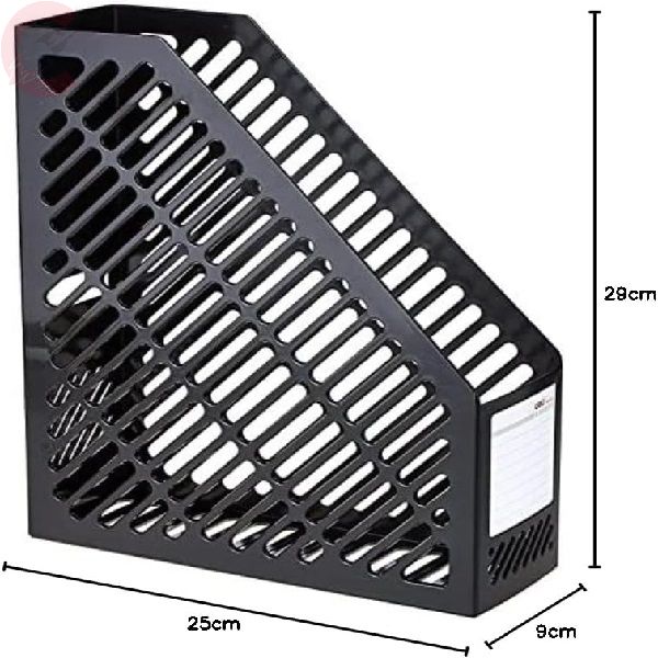 Deli Plastic File Holder, Black