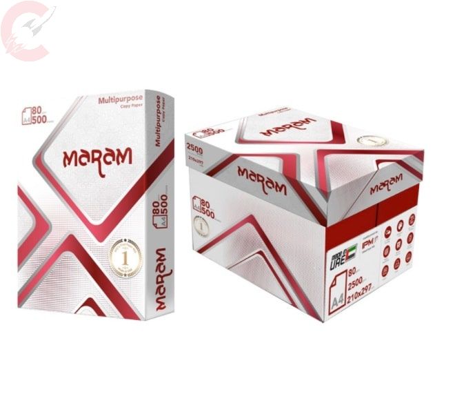 Maram Multipurpose A4 (Size: 21.0 x 29.7 cm) Paper 80gsm (Carton of 5 ...