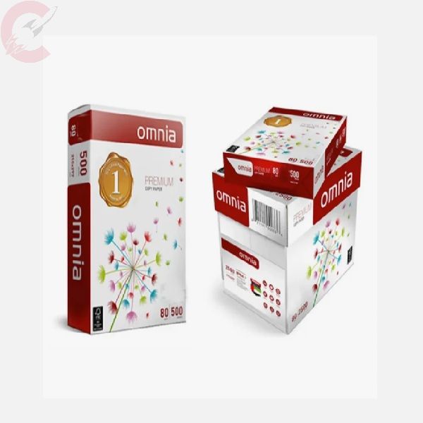 Omnia A5 Copy Paper 80gsm, 500 sheets a ream, 10 reams a box
