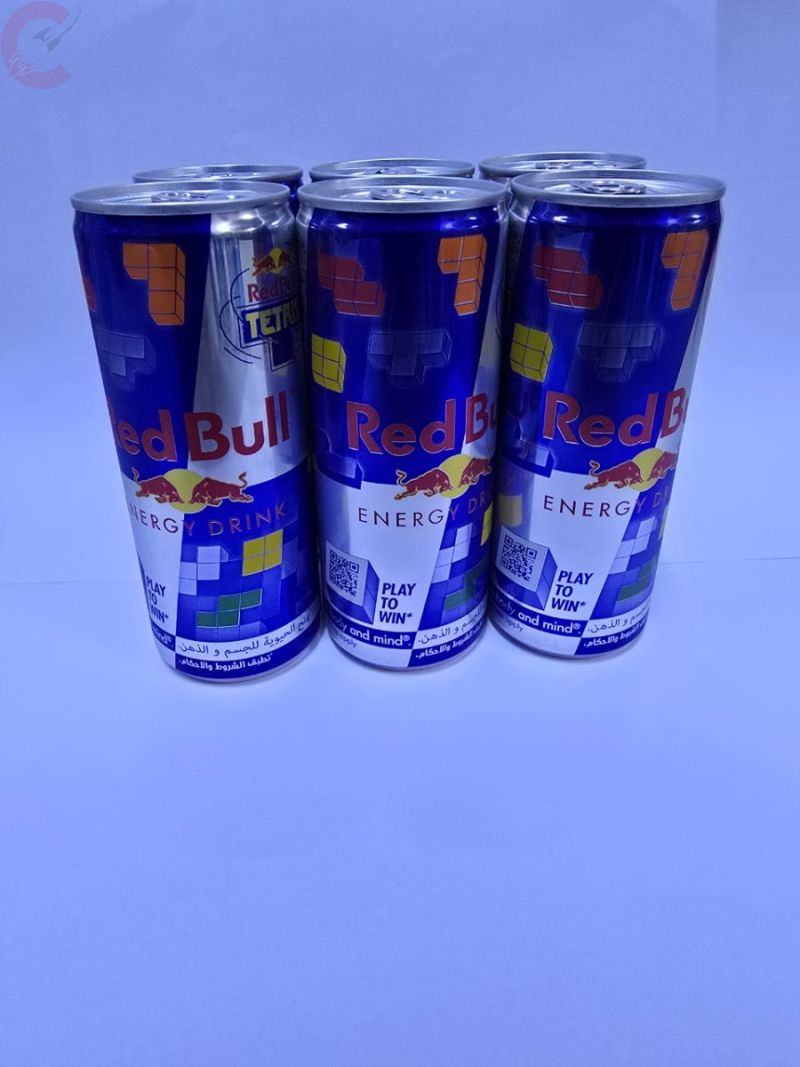 Red Bull Energy Drink 250 ml x6 cans Halal certified, made in Switzerland