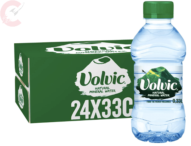 Volvic Natural Mineral Water 330ml Pack of 24