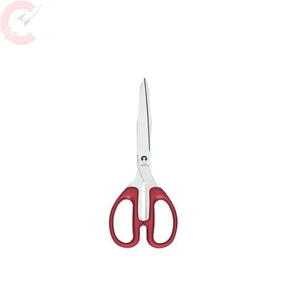 Deli E6010 Scissors, 210 mm Length, Red